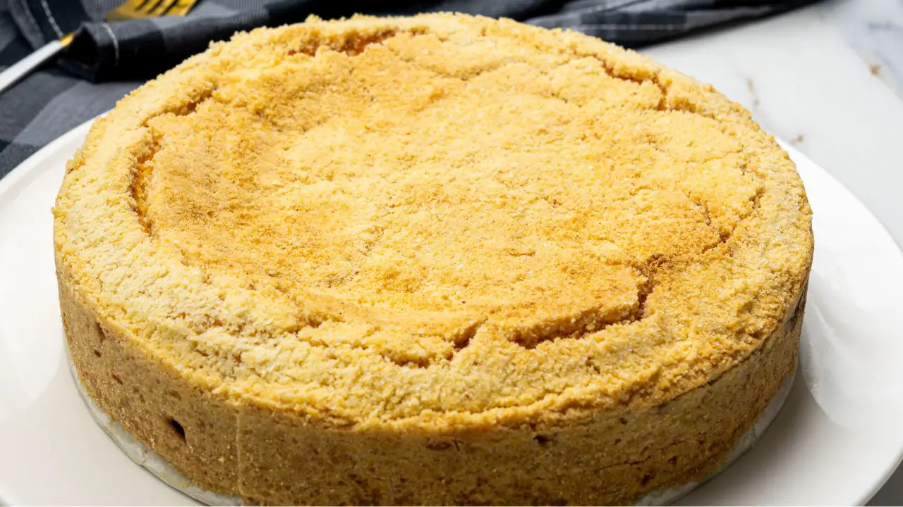 Cottage Cheese Cheesecake With Shortbread Crust