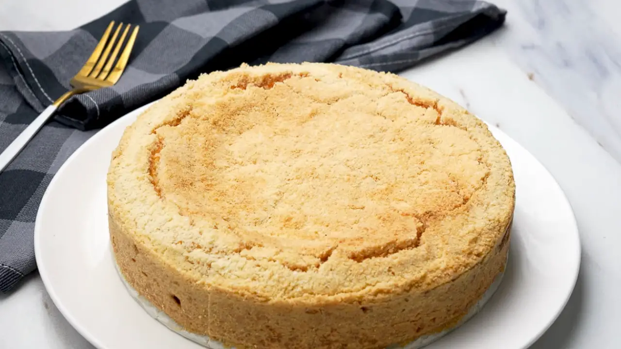 Cottage Cheese Cheesecake With Shortbread Crust