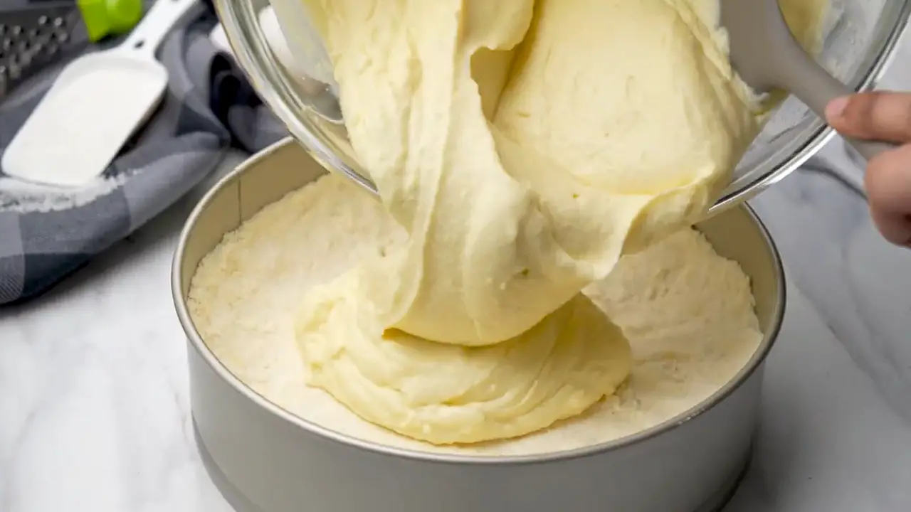 Cottage Cheese Cheesecake With Shortbread Crust