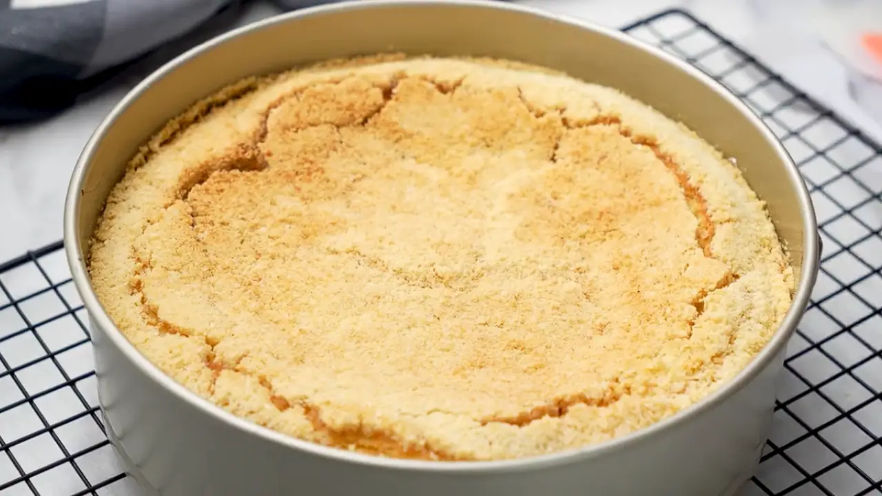Cottage Cheese Cheesecake With Shortbread Crust