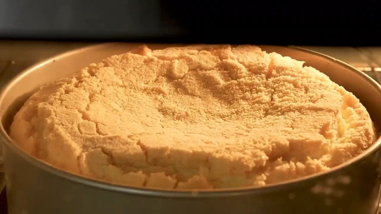 Cottage Cheese Cheesecake With Shortbread Crust