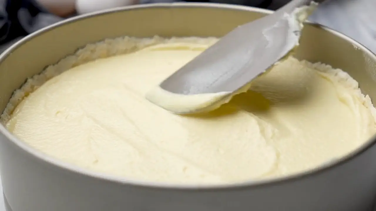 Cottage Cheese Cheesecake With Shortbread Crust