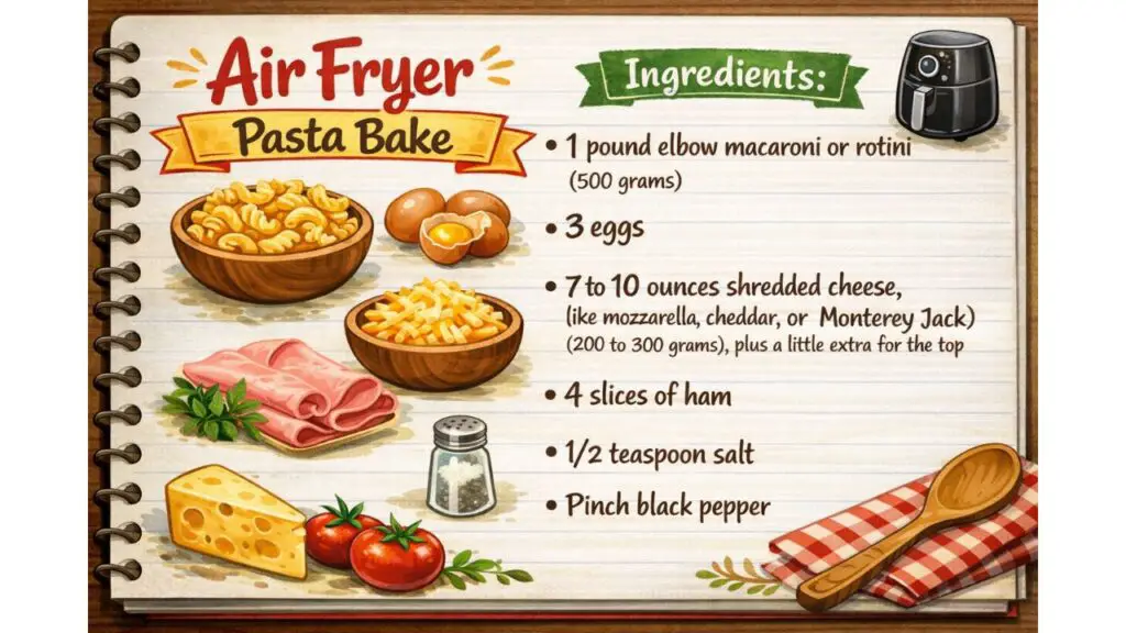 Simple Air Fryer Pasta Bake Everyone Loves