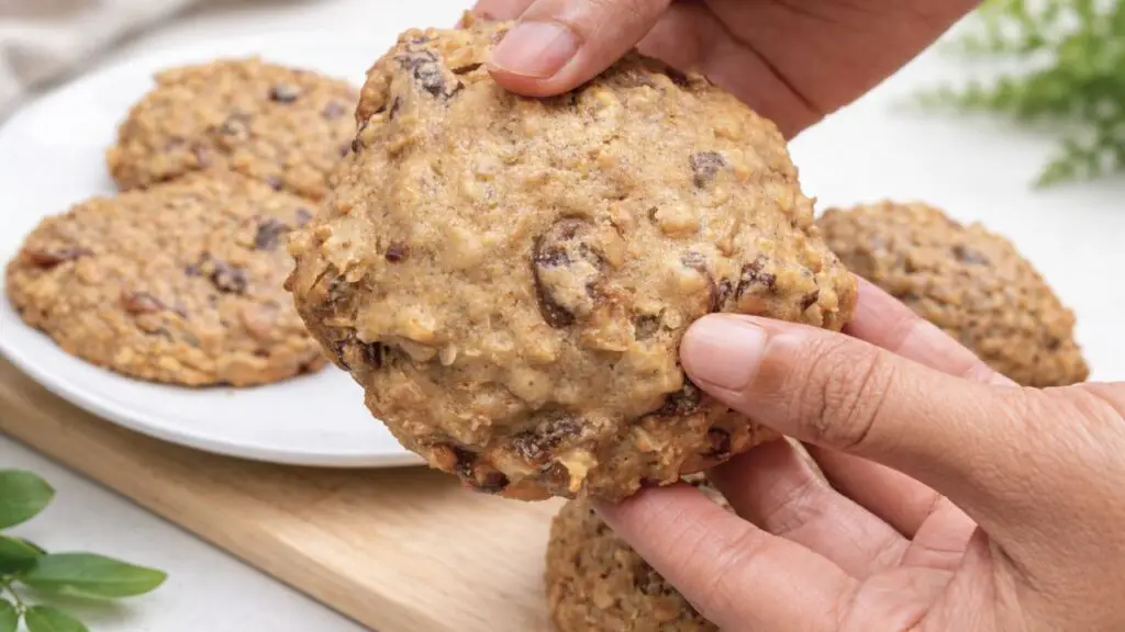 Soft And Chewy Banana Oatmeal Cookies